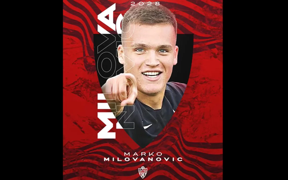 Marko Milovanovic es oficialmente nuevo jugador de la UD Almería ...