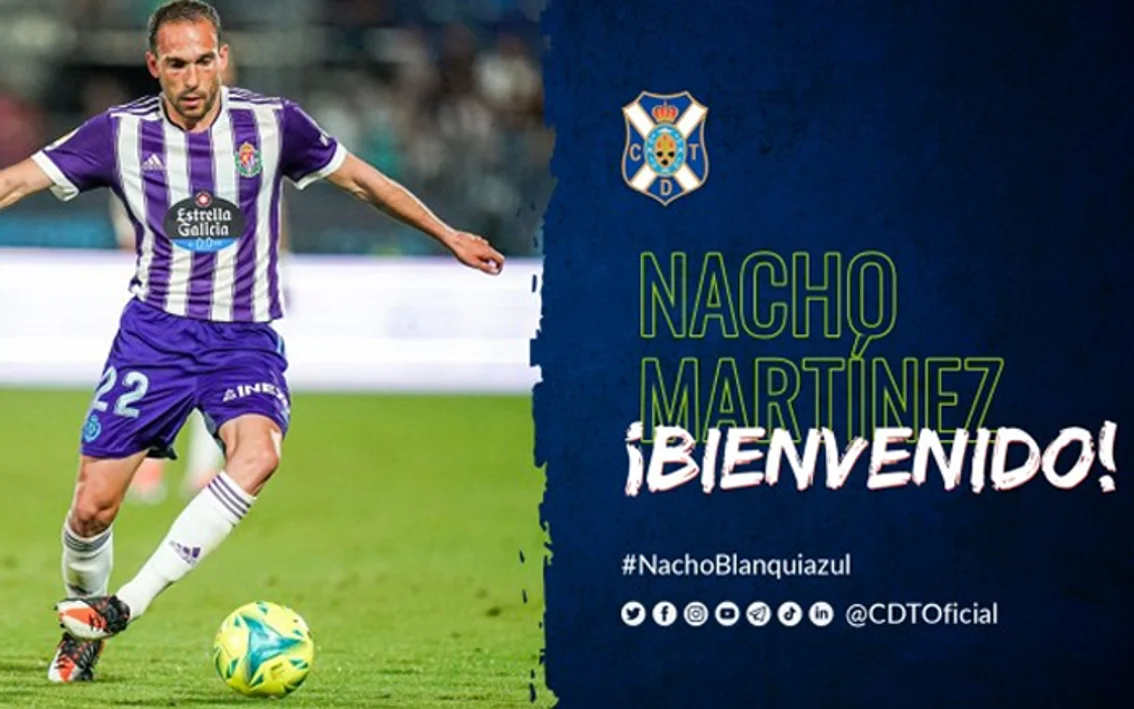 Nacho Martínez ficha por el Tenerife tras salir del Valladolid ...