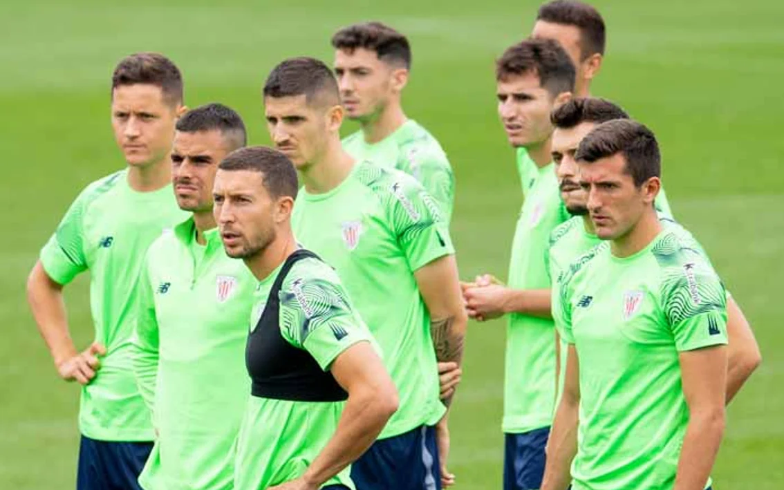 Íñigo completa la sesión, Williams hace una parte y Yuri sigue al margen - FútbolFantasy