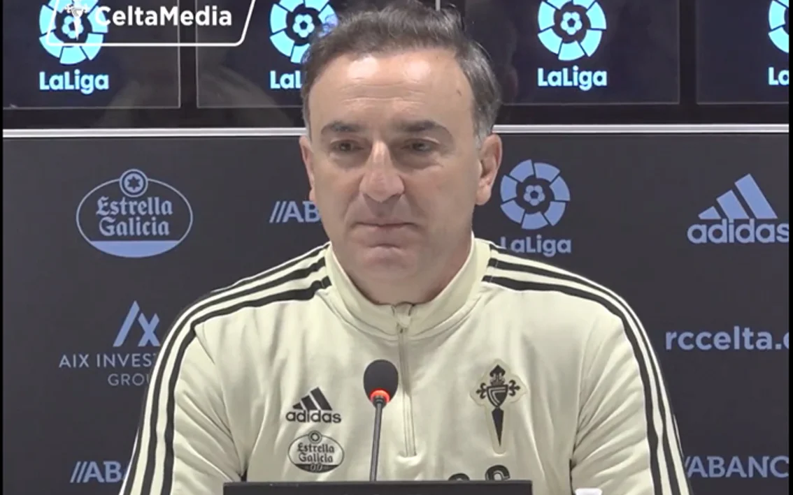 Carvalhal habla de Mingueza, Mallo, Solari, Diego Alves, Seferovic ...