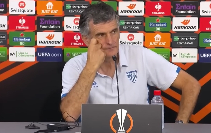 Mendilibar, sobre la victoria, Suso, Lamela, Acuña, Bryan Gil y Navas ... Mendilibar, sobre la victoria, Suso, Lamela, Acuña, Bryan Gil y Navas ...
