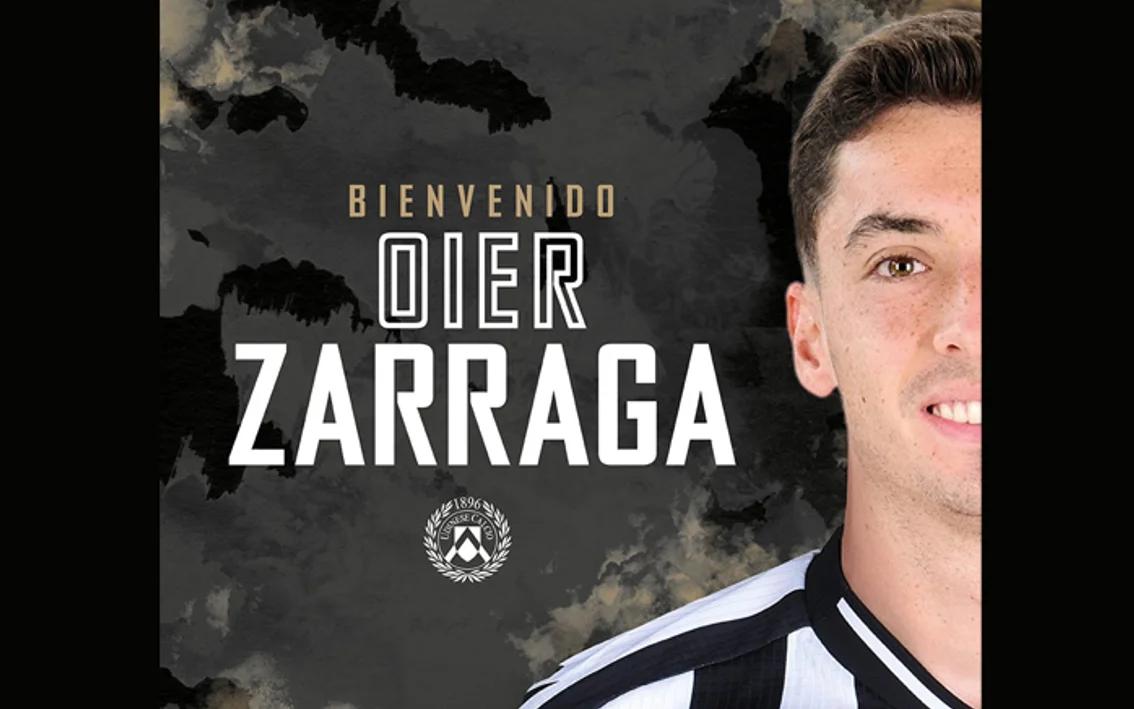 Oier Zarraga es oficialmente nuevo jugador de Udinese - FútbolFantasy