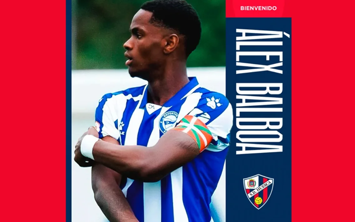 Alavés y Huesca hacen oficial la cesión de Álex Balboa - FútbolFantasy