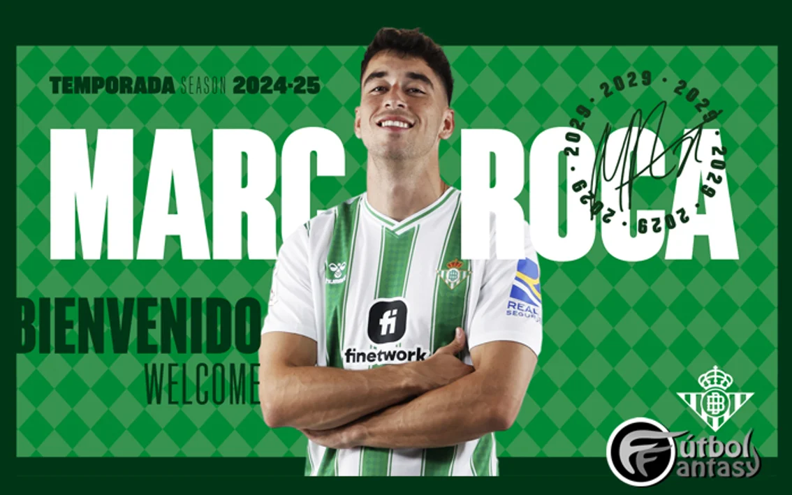 El Betis hace oficial el fichaje de Marc Roca en propiedad - FútbolFantasy