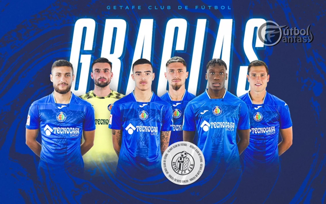 El Getafe se despide de Fuzato, Carmona, Latasa, Óscar, Greenwood y ...