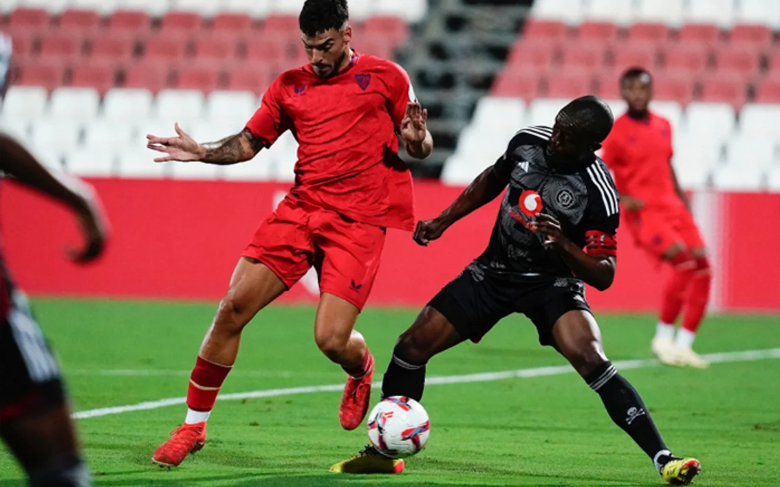 Ficha técnica del amistoso: Sevilla 0-2 Orlando Pirates - FútbolFantasy