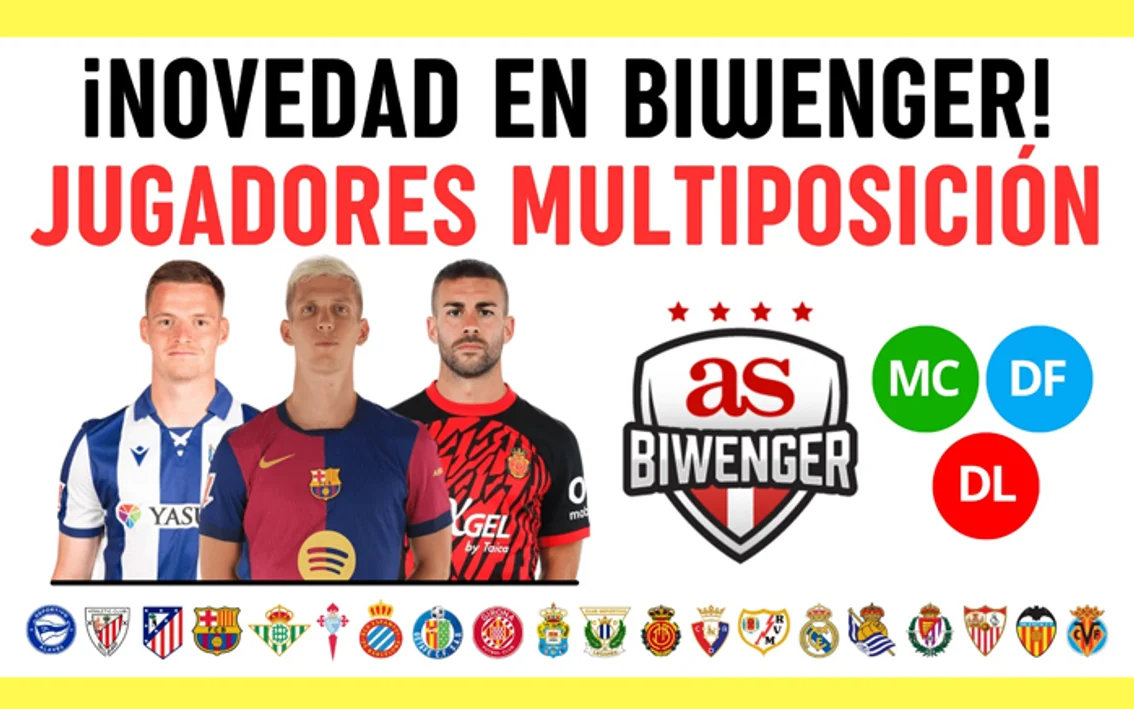 Los jugadores más recomendables en Biwenger con los cambios de posición ...