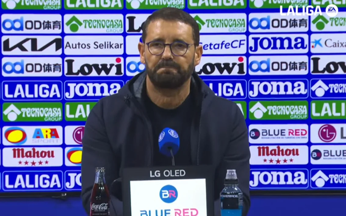 Bordalás celebra el empate y habla de Balde, Mayoral, Arambarri, Yellu ...