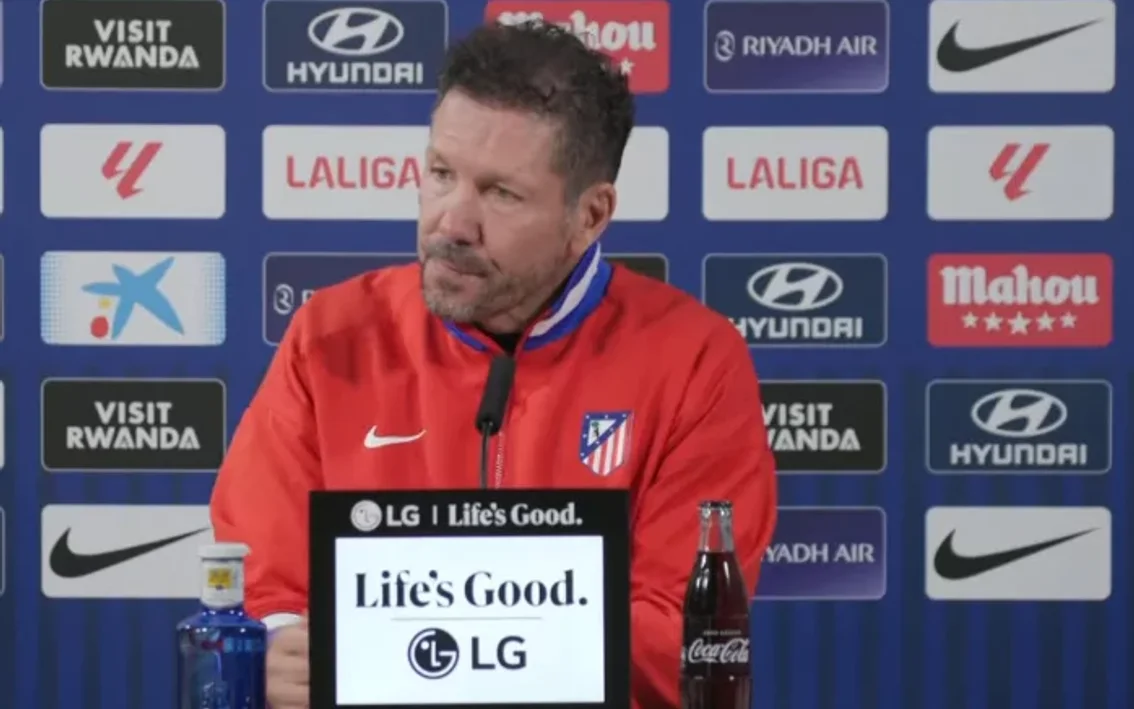 Simeone habla de Oblak, Musso, Cardoso y las jugadas a balón parado - FútbolFantasy