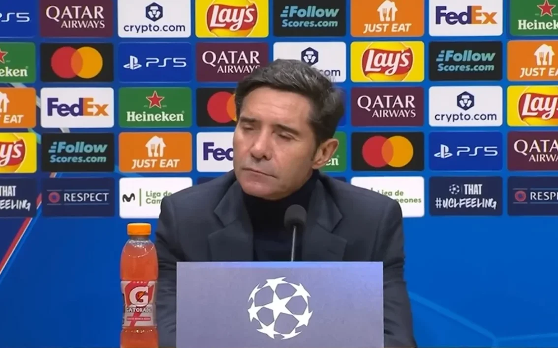 Marcelino reconoce el mal partido, le da un palo a Thomas y cree que ...