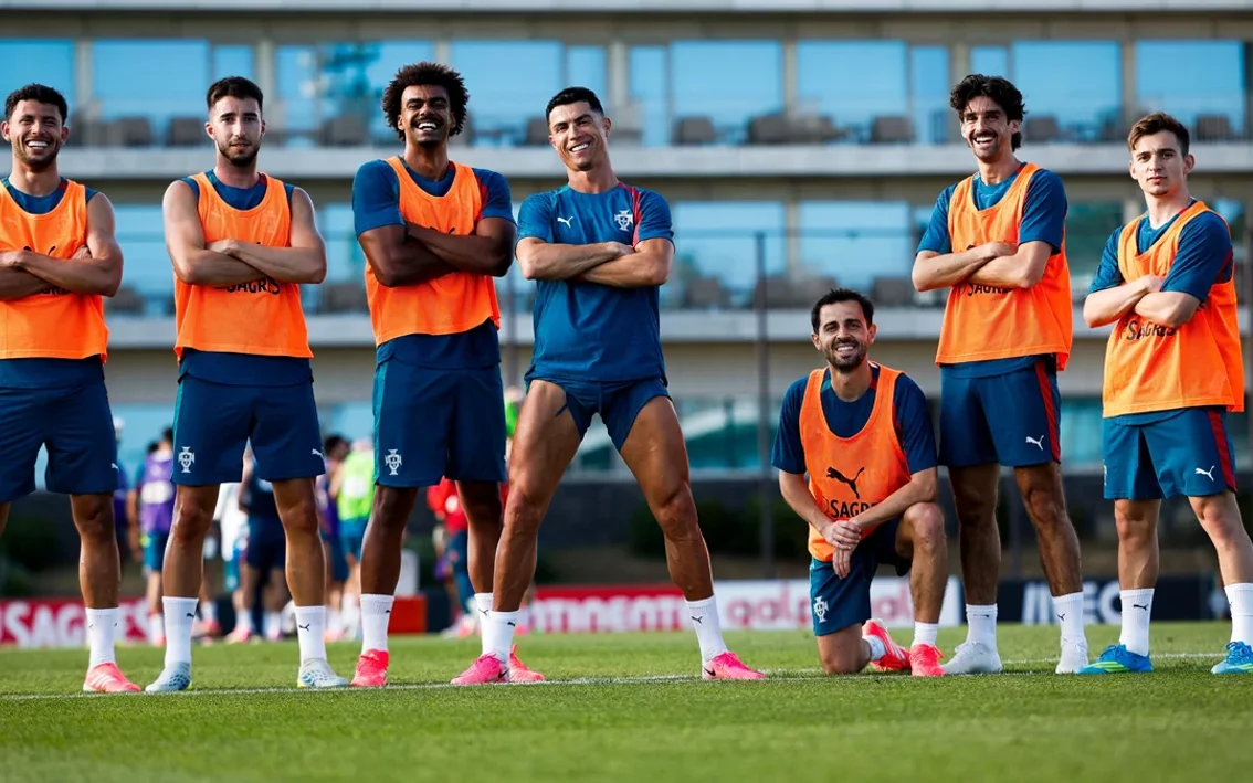 Portugal completa otra sesión sin Nuno Mendes, Vitinha, João Neves ni ...