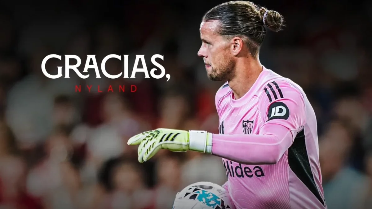 El Sevilla hace oficial la marcha de Nyland, que finaliza contrato ...