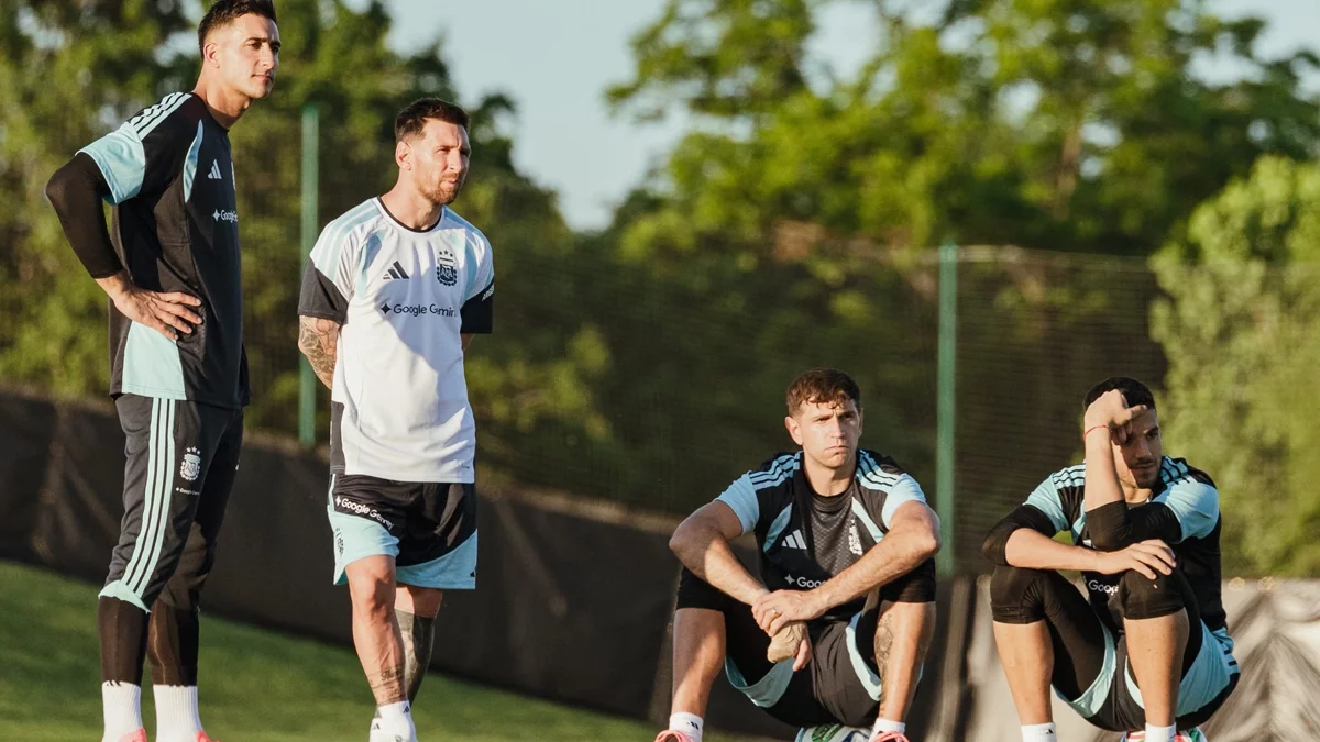 Argentina completa su primer entrenamiento en Kansas con nueve ...