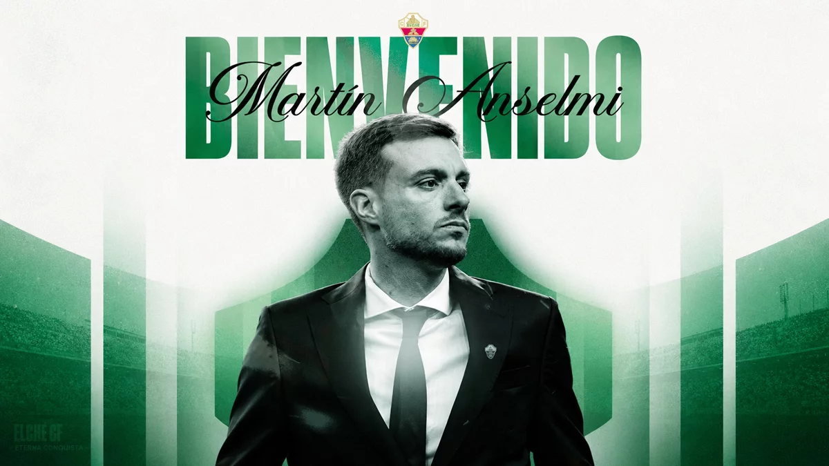 Martín Anselmi, nuevo entrenador del Elche CF para la temporada 2026/27 ...